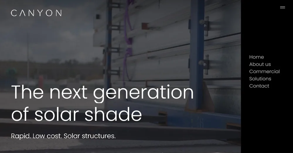 Canyon Solar | Prefabricated Solar Canopy Structures for Carparks